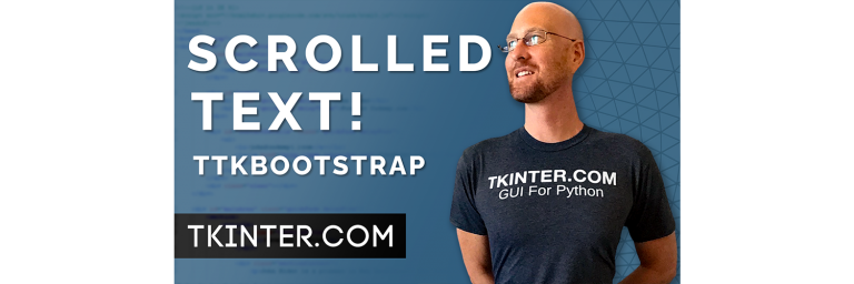 Scrolled Text Widget Tkinter Ttkbootstrap 22 